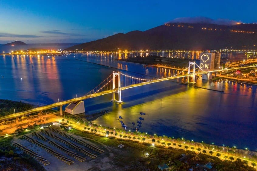 Cầu Thuận Phước Đà Nẵng kiệt tác cầu treo giữa sông Hàn